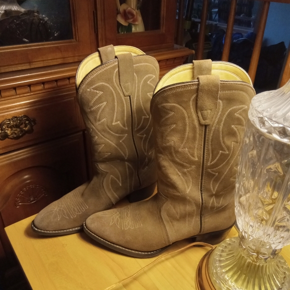 Shoes | Mens 1 Cowboy Boots Tan | Poshmark